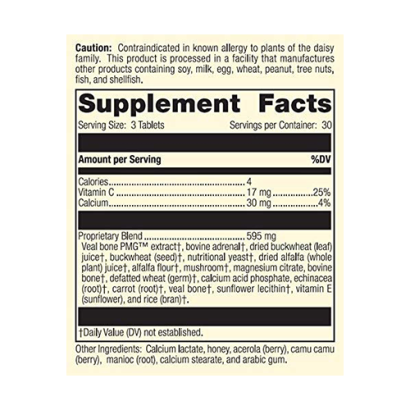 Cataplex C 90 - Capsules - Standard Process - Synergistics Europe